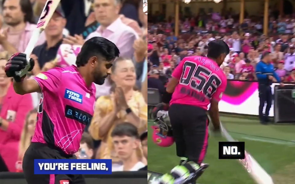 BBL 2025-26: Babar Azam frustrated after dismissal as Steven Smith ...