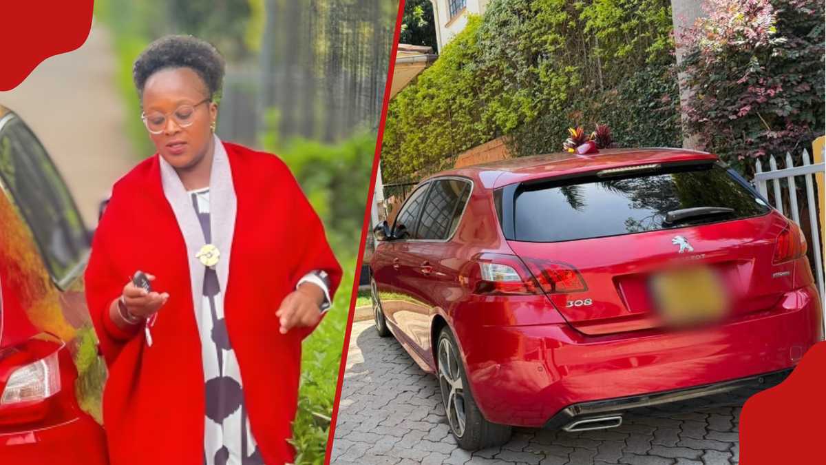 Romantic Bomet man surprises wife with flashy car after giving birth to ...