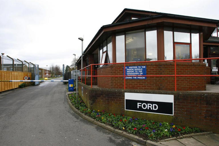 Prison officer jailed after 'performing sex act' on lag during 'secret ...