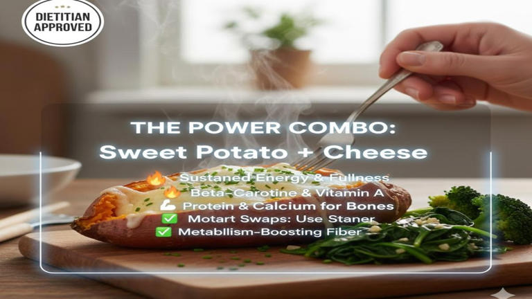 The viral cheesy sweet potato: Is this comfort snack actually a ...