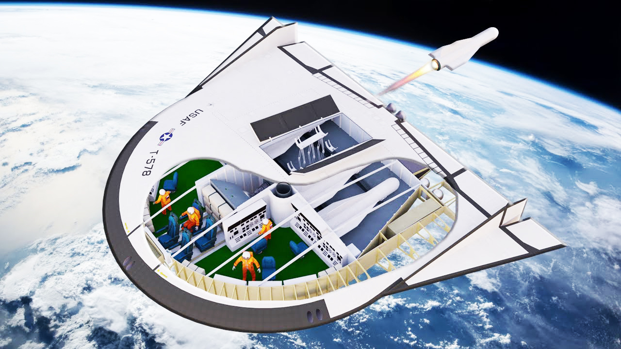 America’s real flying saucer nuclear space weapon