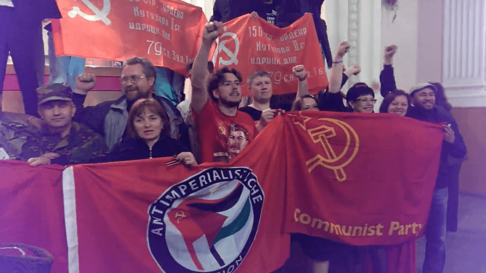Rail union boss travelled to occupied Ukraine to join pro-Putin rally ...
