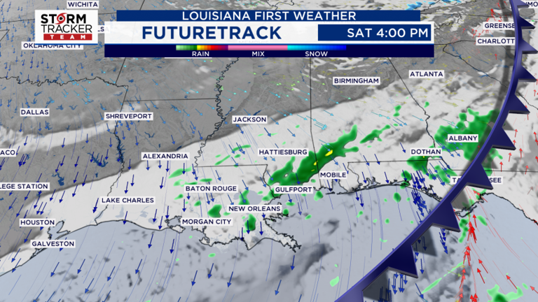 Baton Rouge weather: Long stretch of chilly weather ahead
