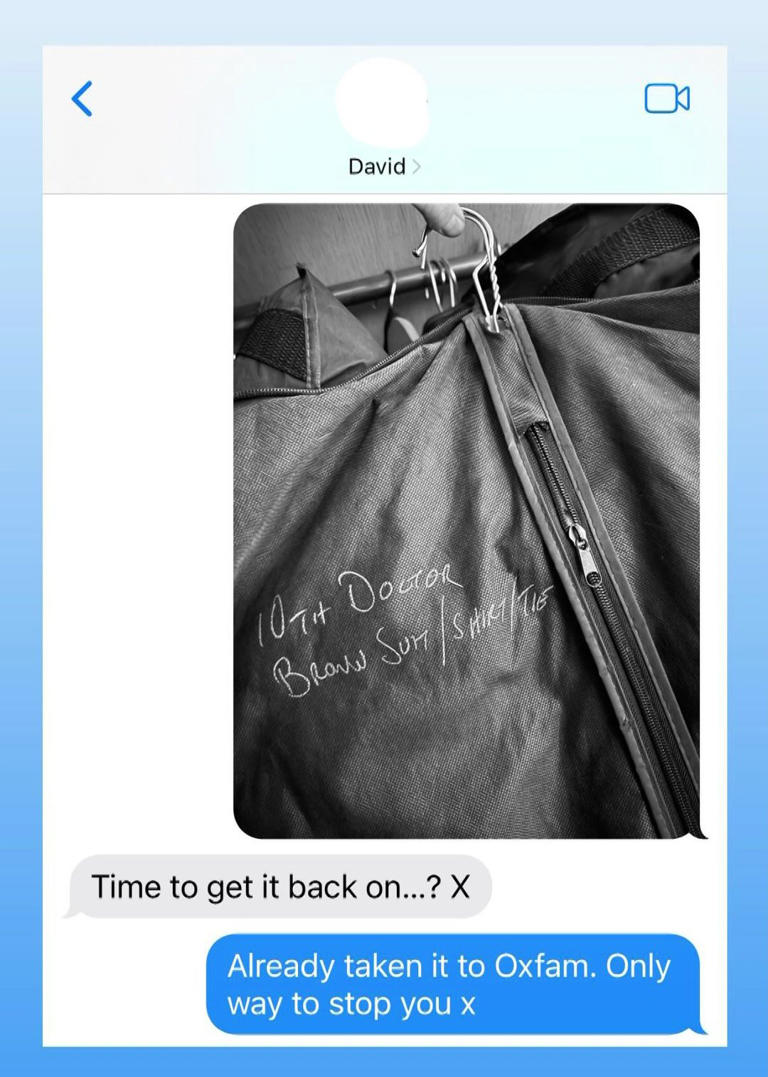 David Tennant jokes about Doctor Who return