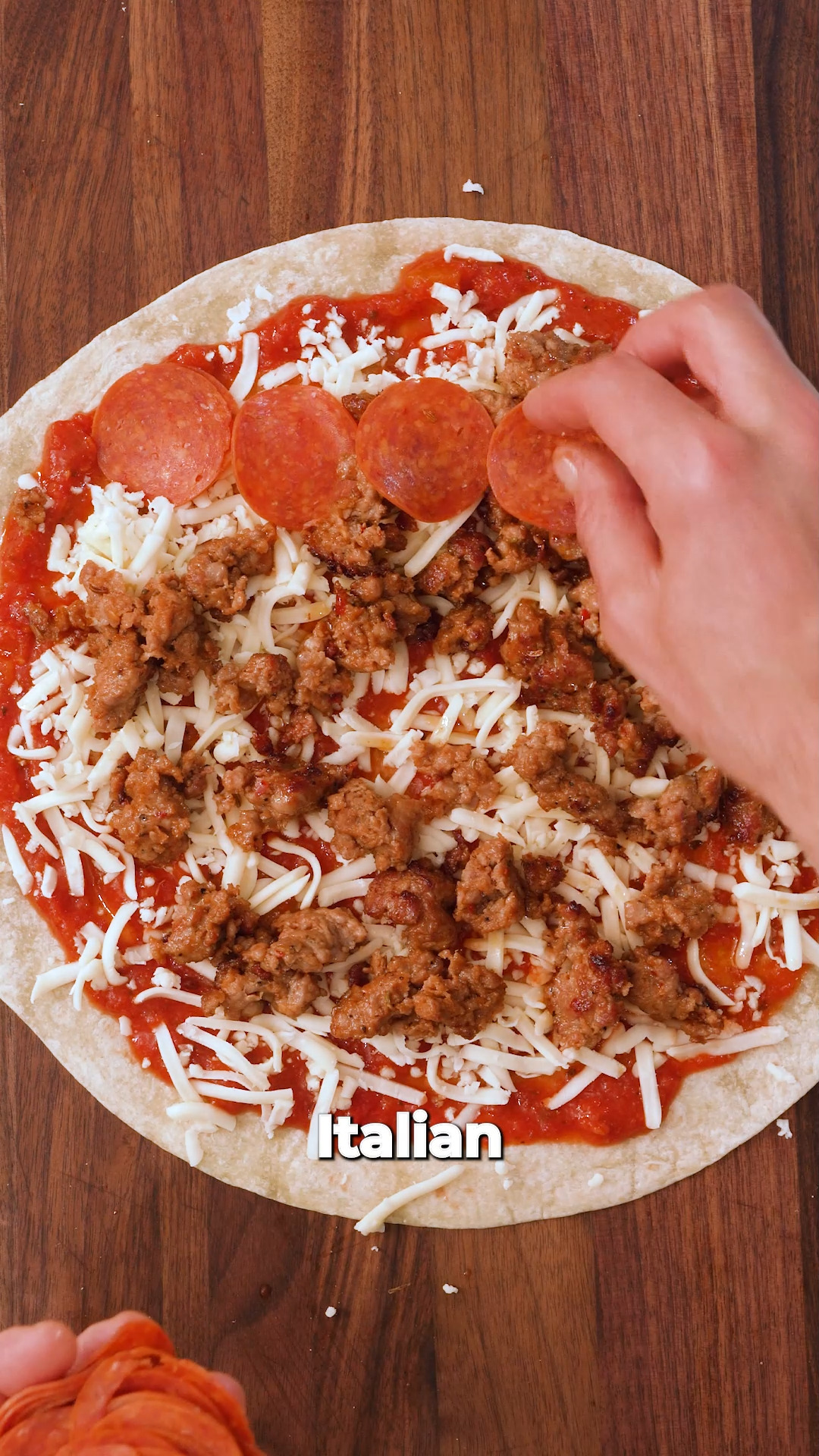 Pizza threesome: Triple flavor treat