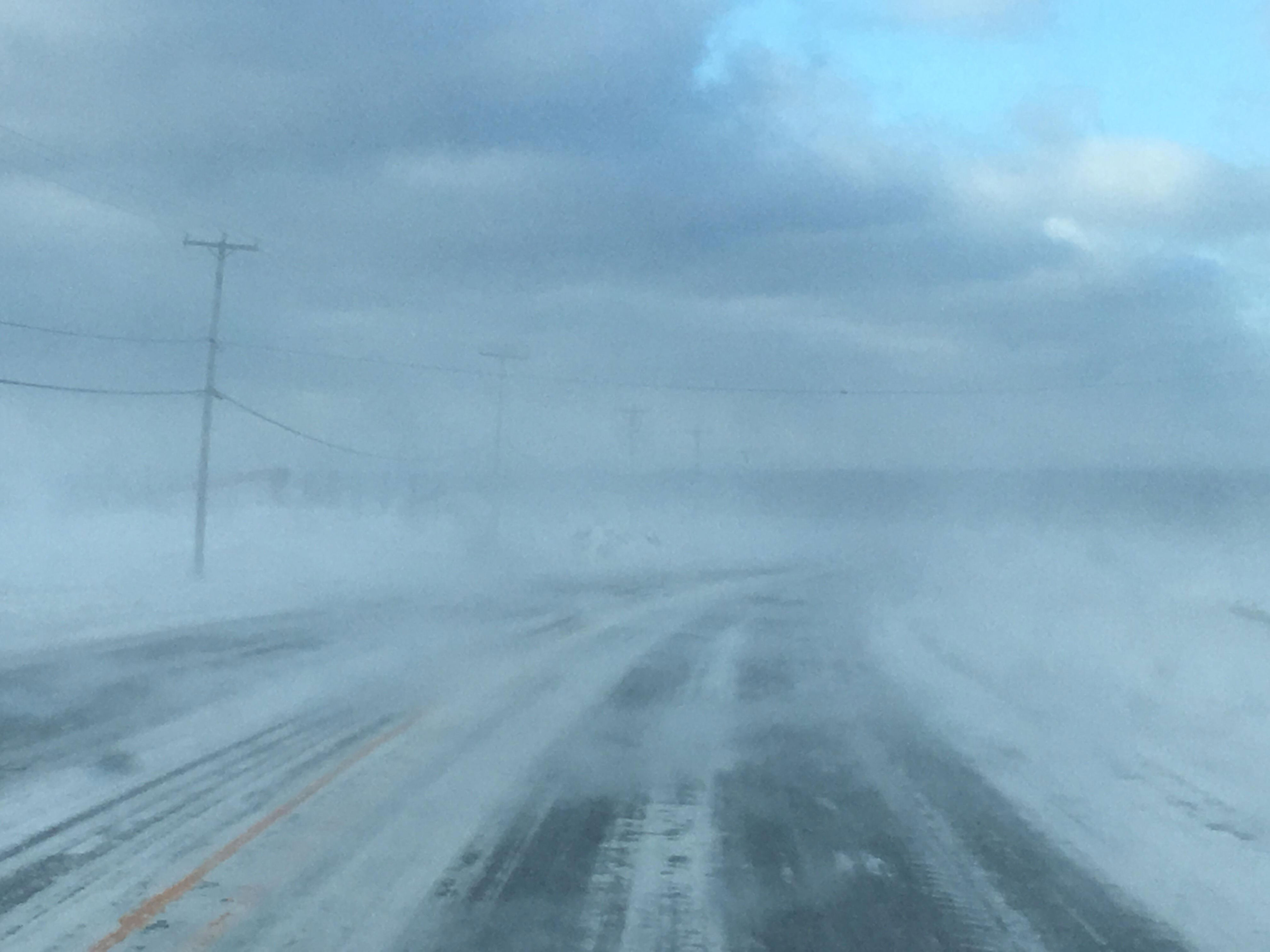 Un vendredi difficile sur les routes de la Gaspésie