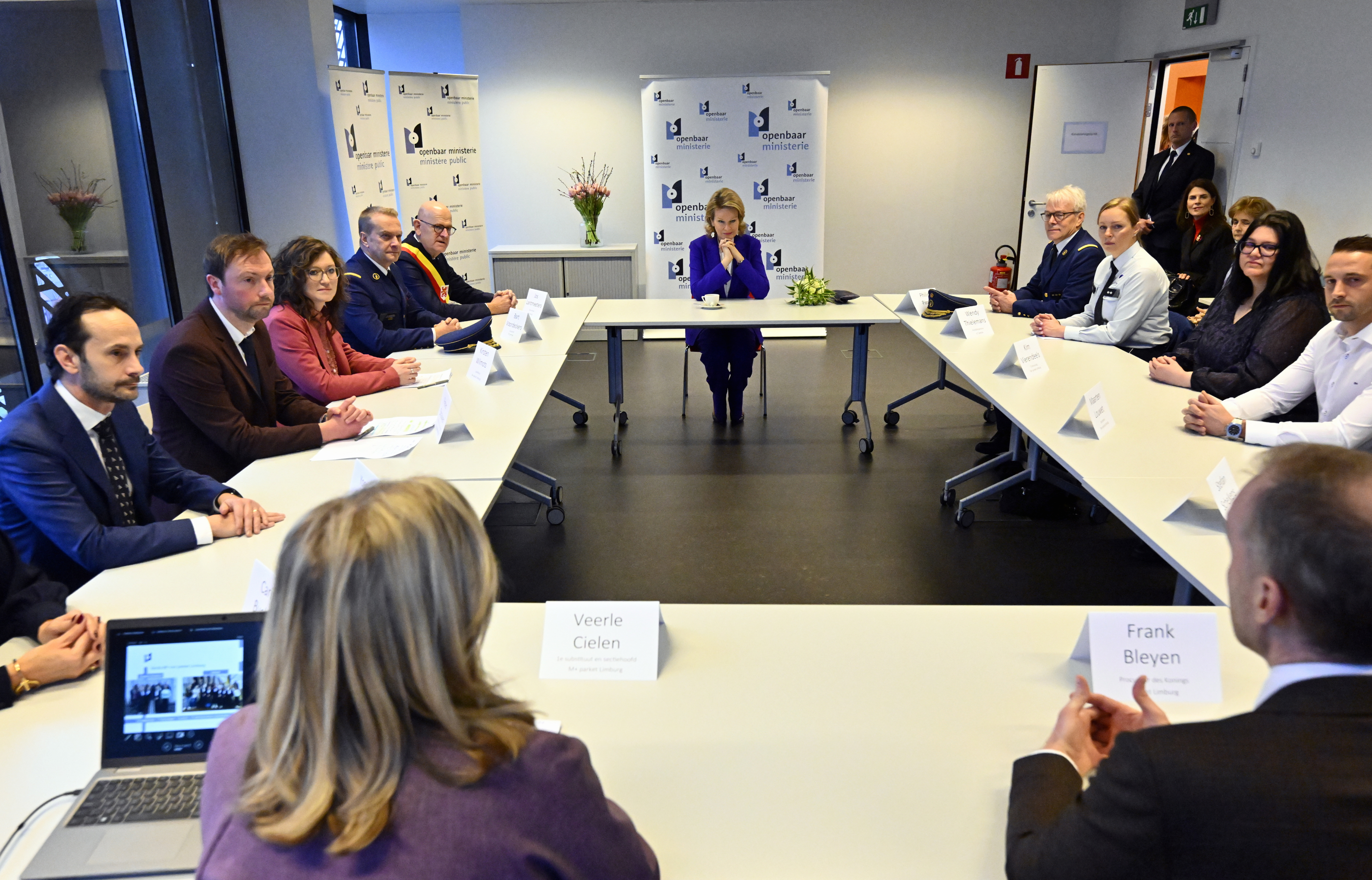 La reine en visite à Hasselt dans le cadre de la lutte contre la ...