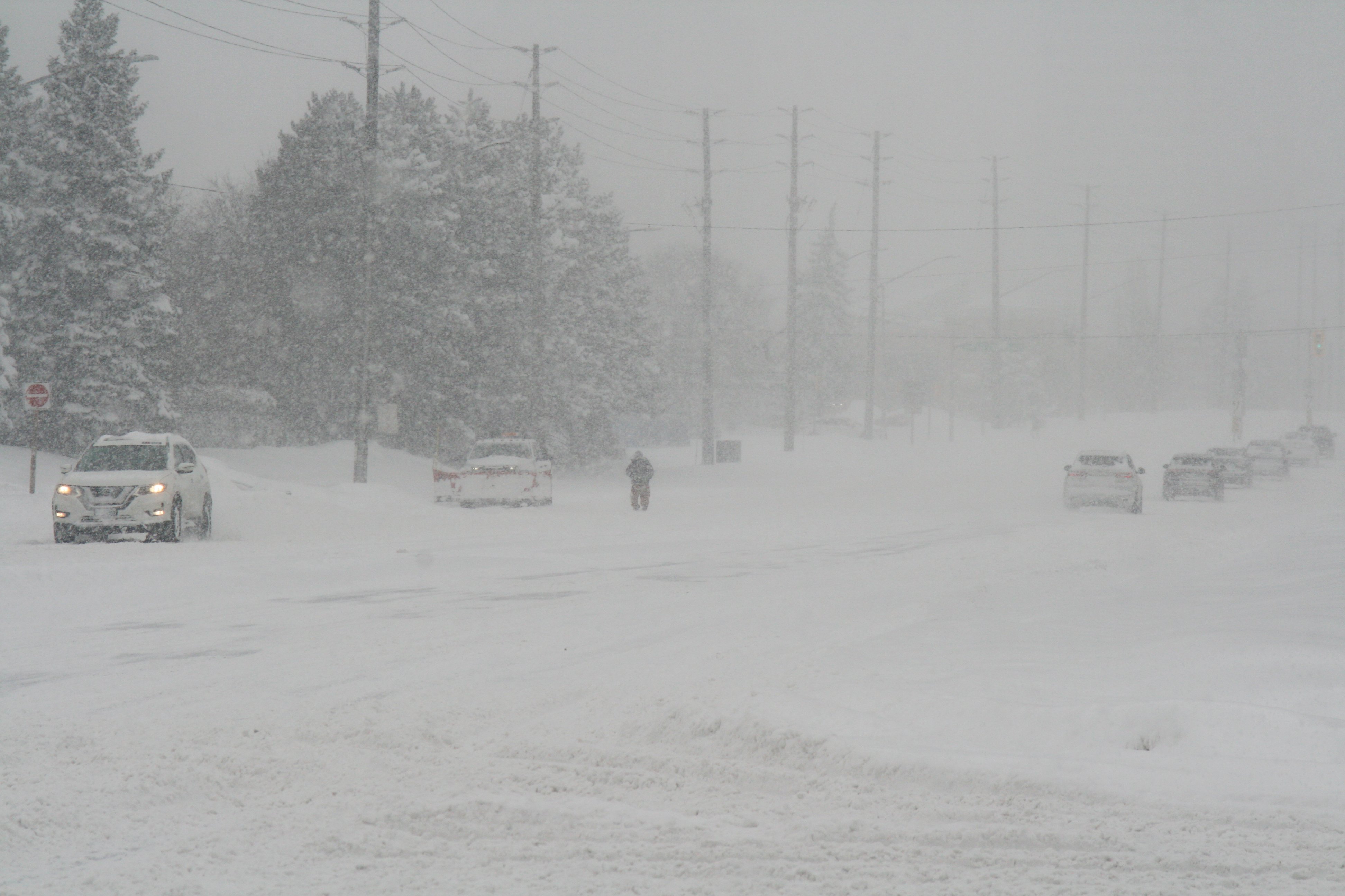 Toronto got 22 centimetres of snow yesterday, so Line 6 is down today