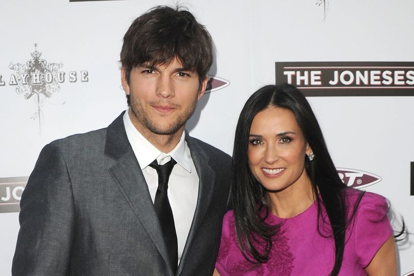 Ashton Kutcher elogia a su exesposa, Demi Moore, con un comentario poco ...