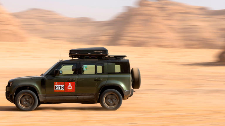 We take on the Dakar in a Defender