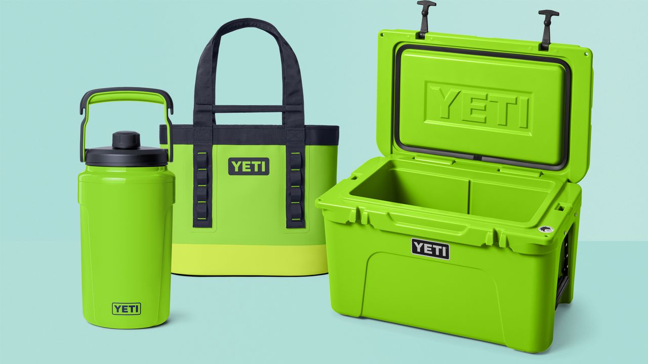YETI just repainted its entire outdoor lineup in a colour you can’t ignore