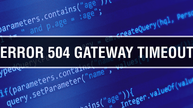 What is the 504 gateway timeout error and how to fix it