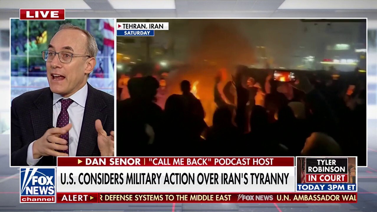 US considers military action over Iran's tyranny