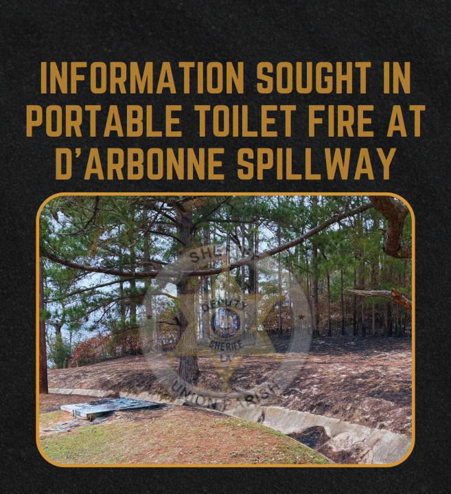 Union Parish Sheriff’s Office investigating portable toilet fire at ...