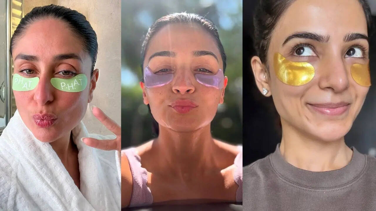 From Kareena to Alia: How under-eye patches became Bollywood's beauty ...