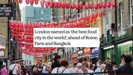 Five best London restaurants as TripAdvisor crowns UK capital top food city