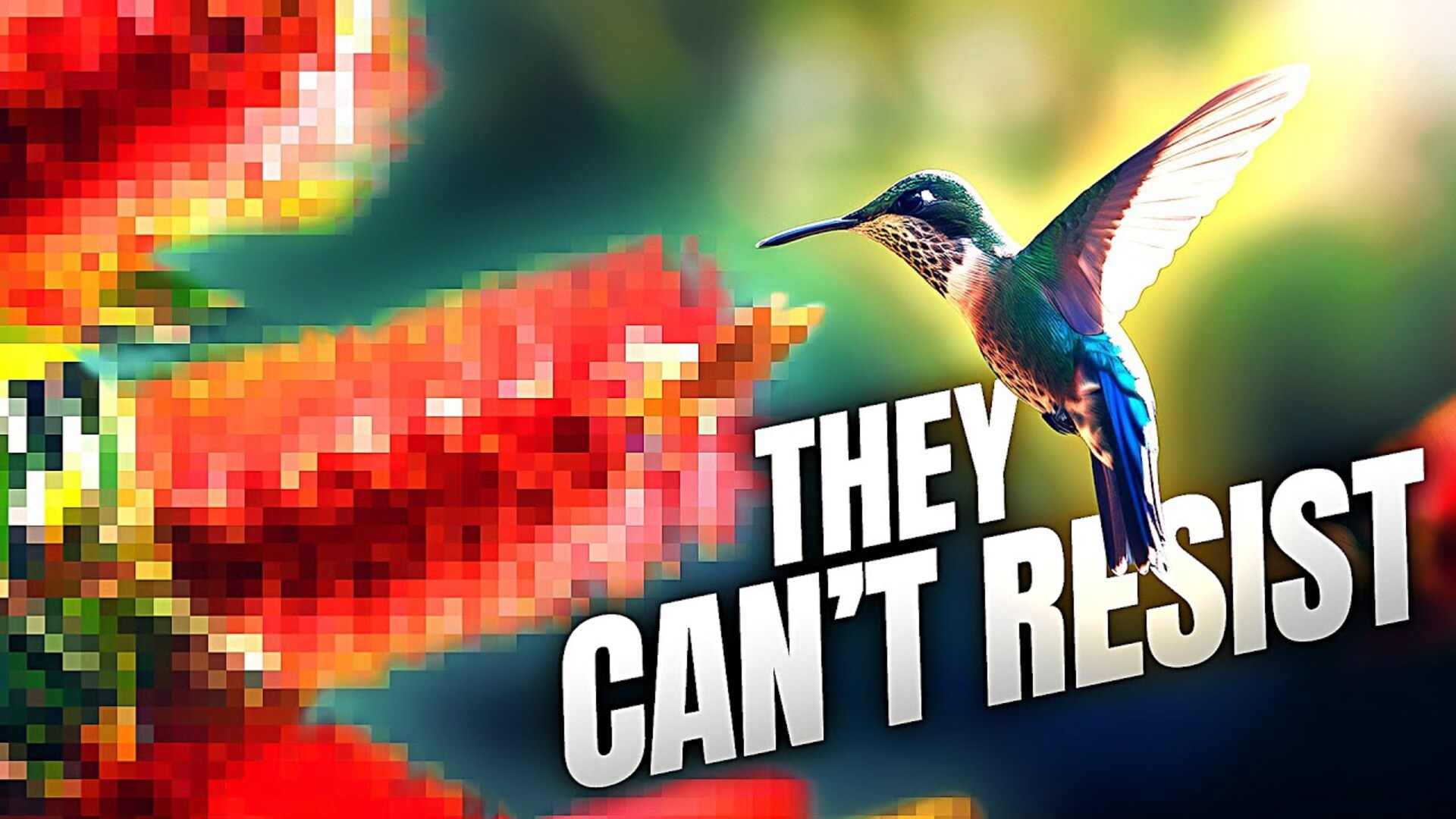 These gorgeous flowers are a hummingbird's best friend