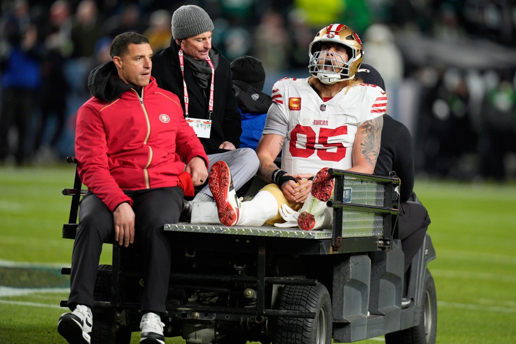 George Kittle’s wife shares heartbreaking moment she saw his ...
