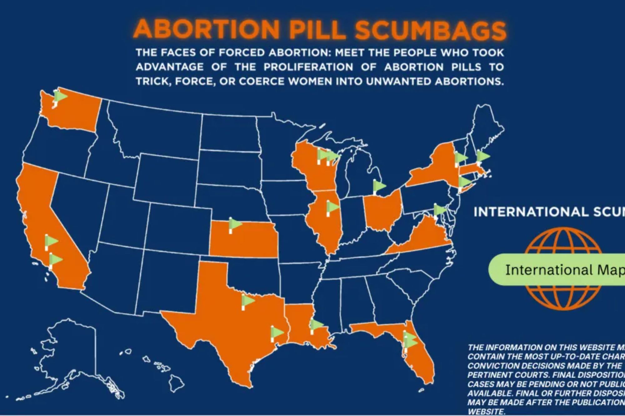 New map shows where 'scumbag' men are coercing, tricking pregnant women ...