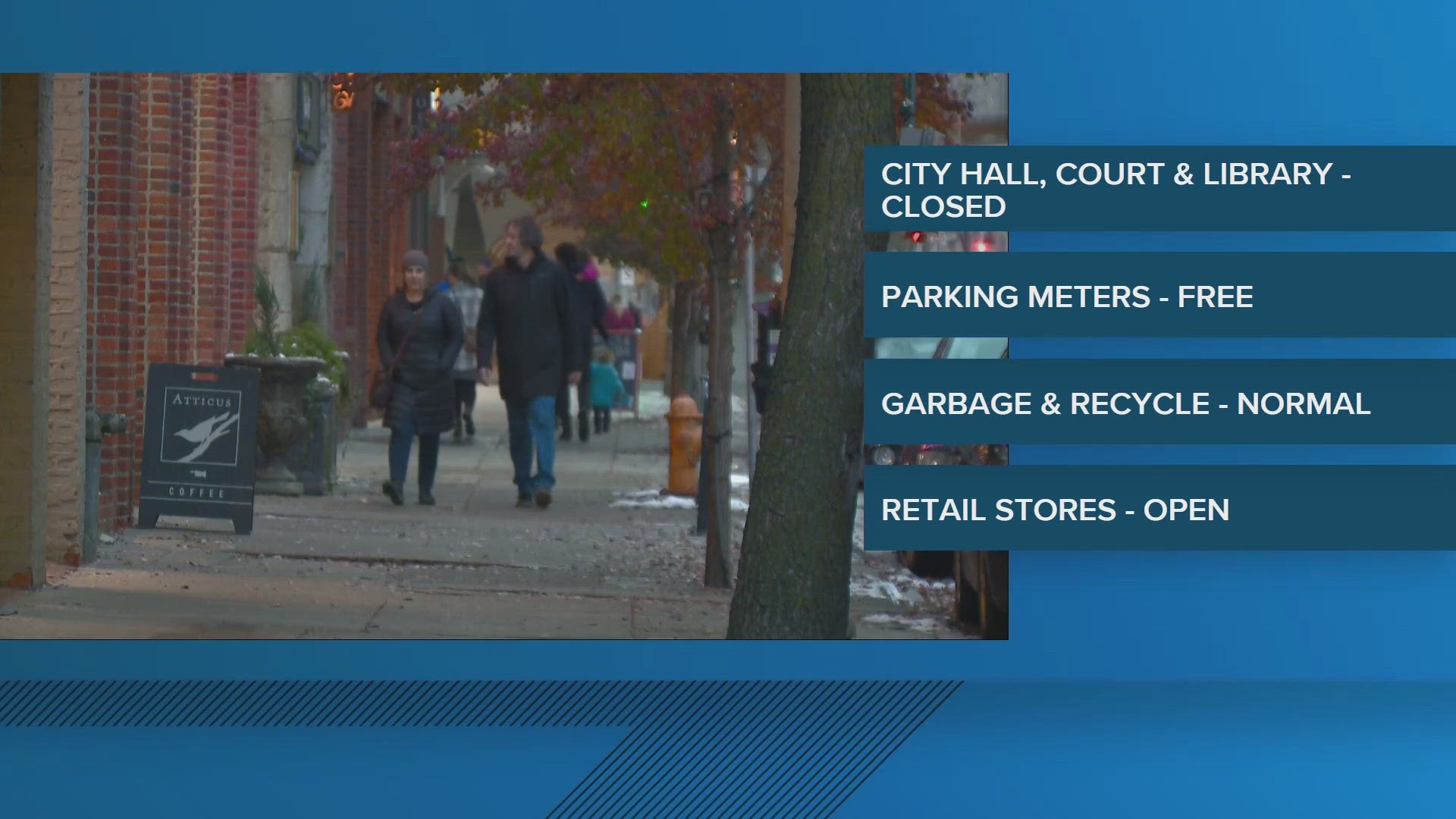 Here are the Spokane city closures for MLK Day