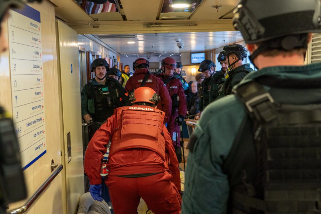 Terror incident on Dorset ferry was exercise to test readiness