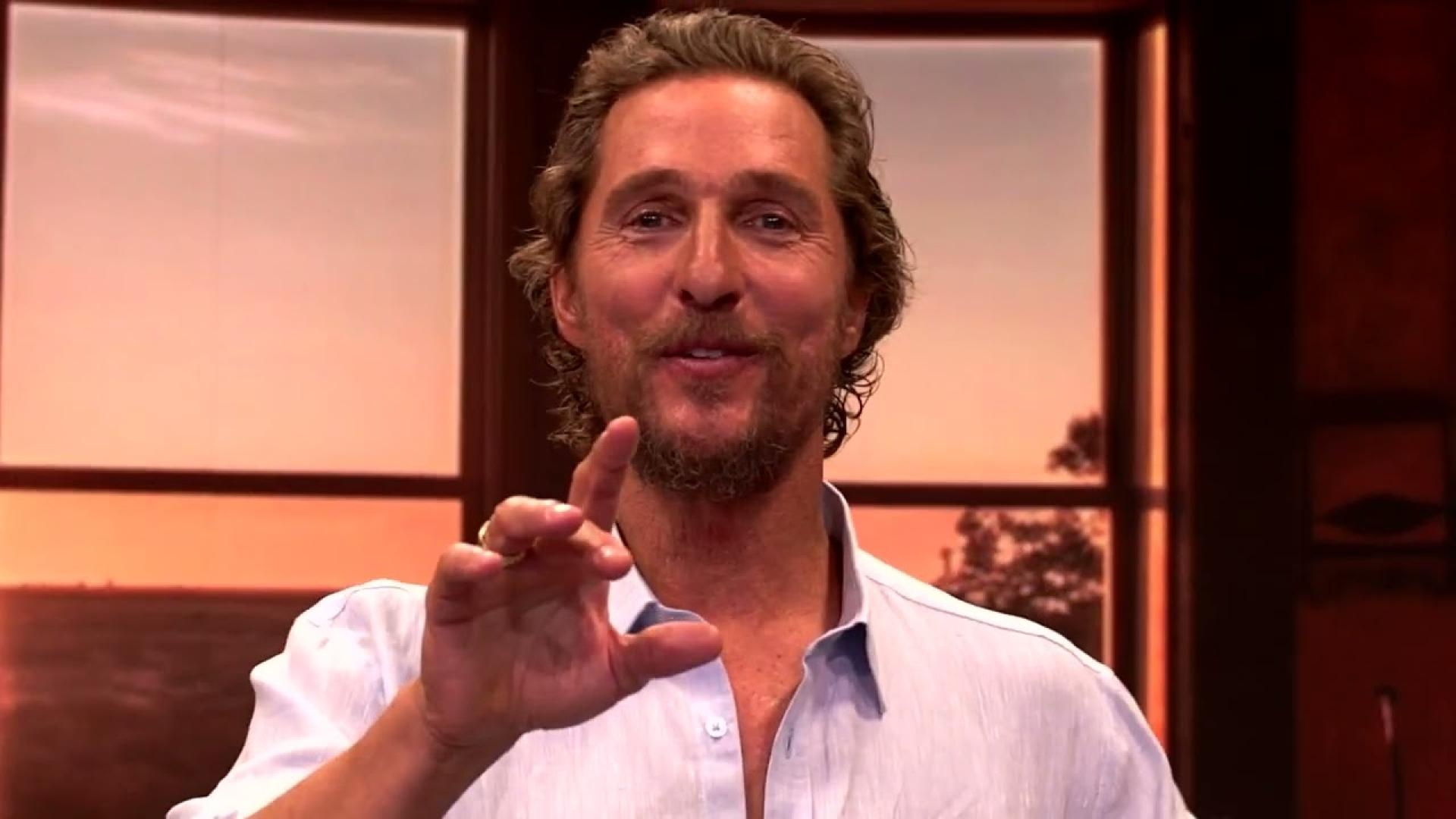 Matthew McConaughey trademarks famous phrase amid AI concerns