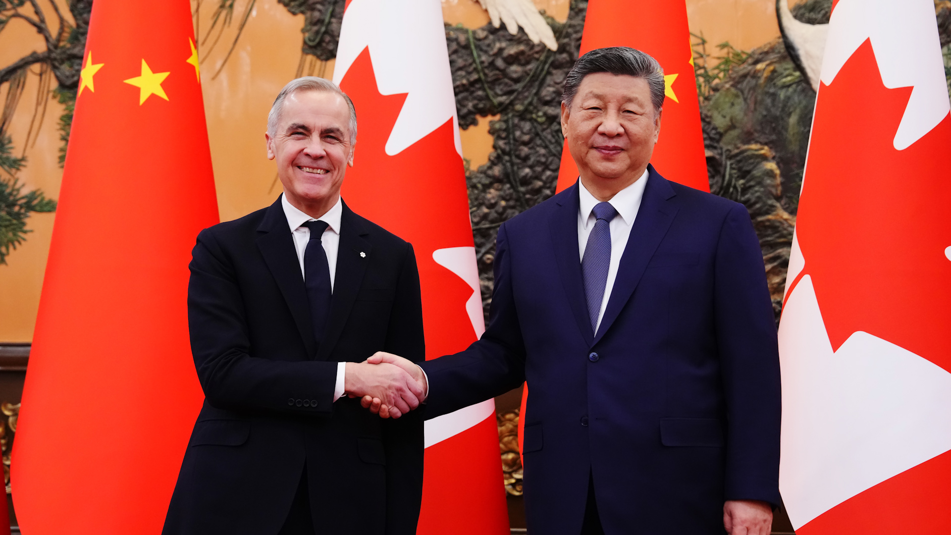 Carney meets with Chinese President Xi Jinping