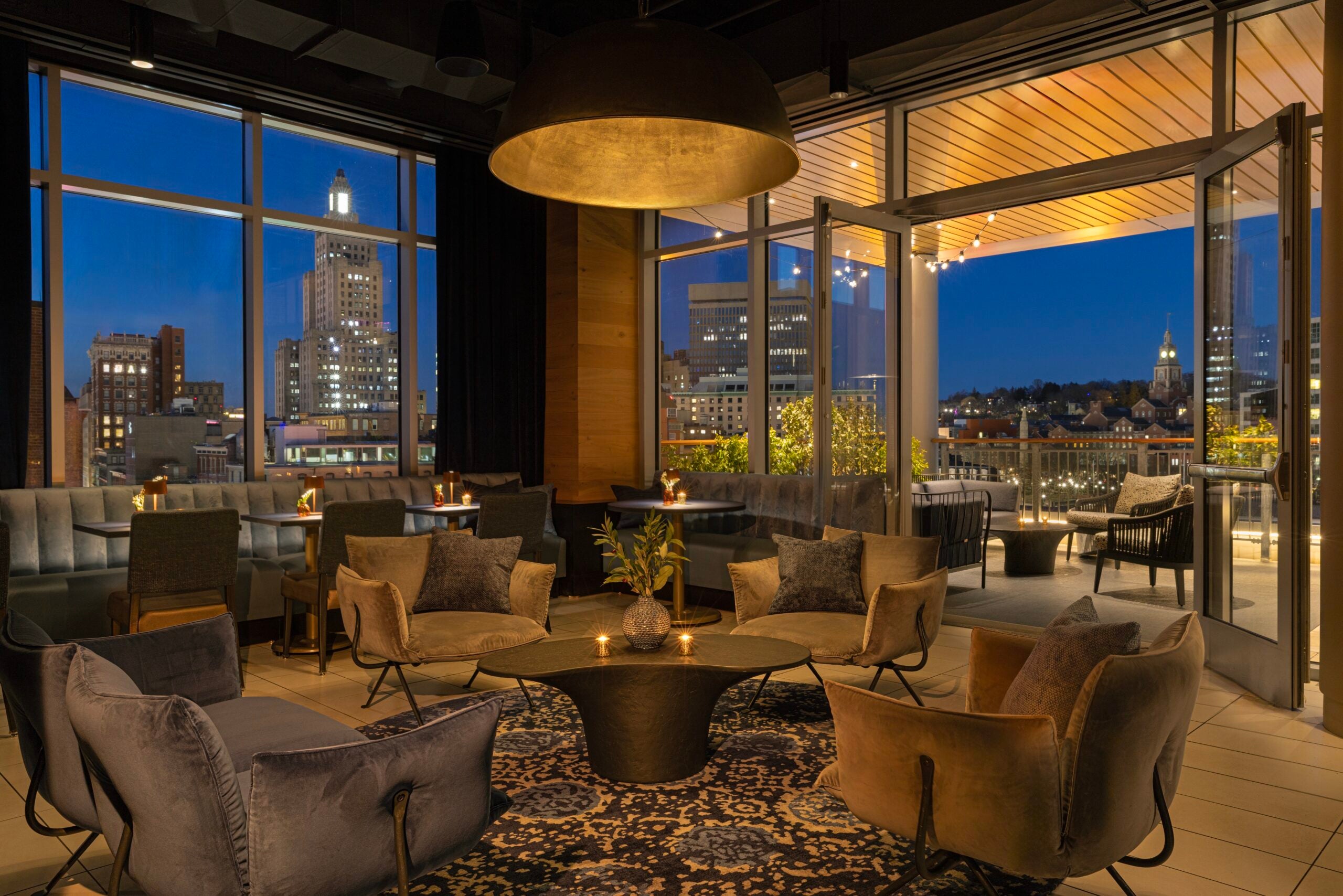 Look inside this rooftop bar in Providence after a $500,000 renovation