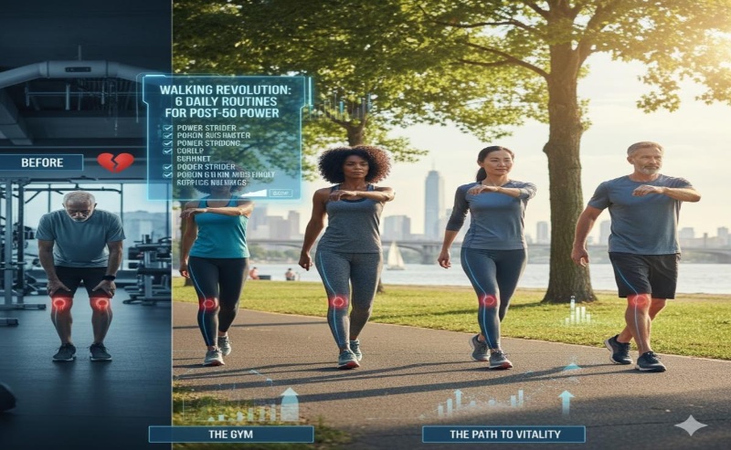 Ditch the dumbbells: 6 walking routines that outperform the gym after 50