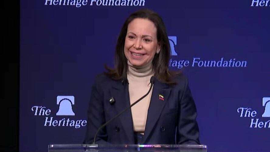 Machado says Venezuela is undergoing a true transition to democracy