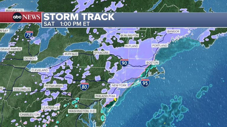 Major winter storm moving, bringing strong wind gusts, snow to Plains ...