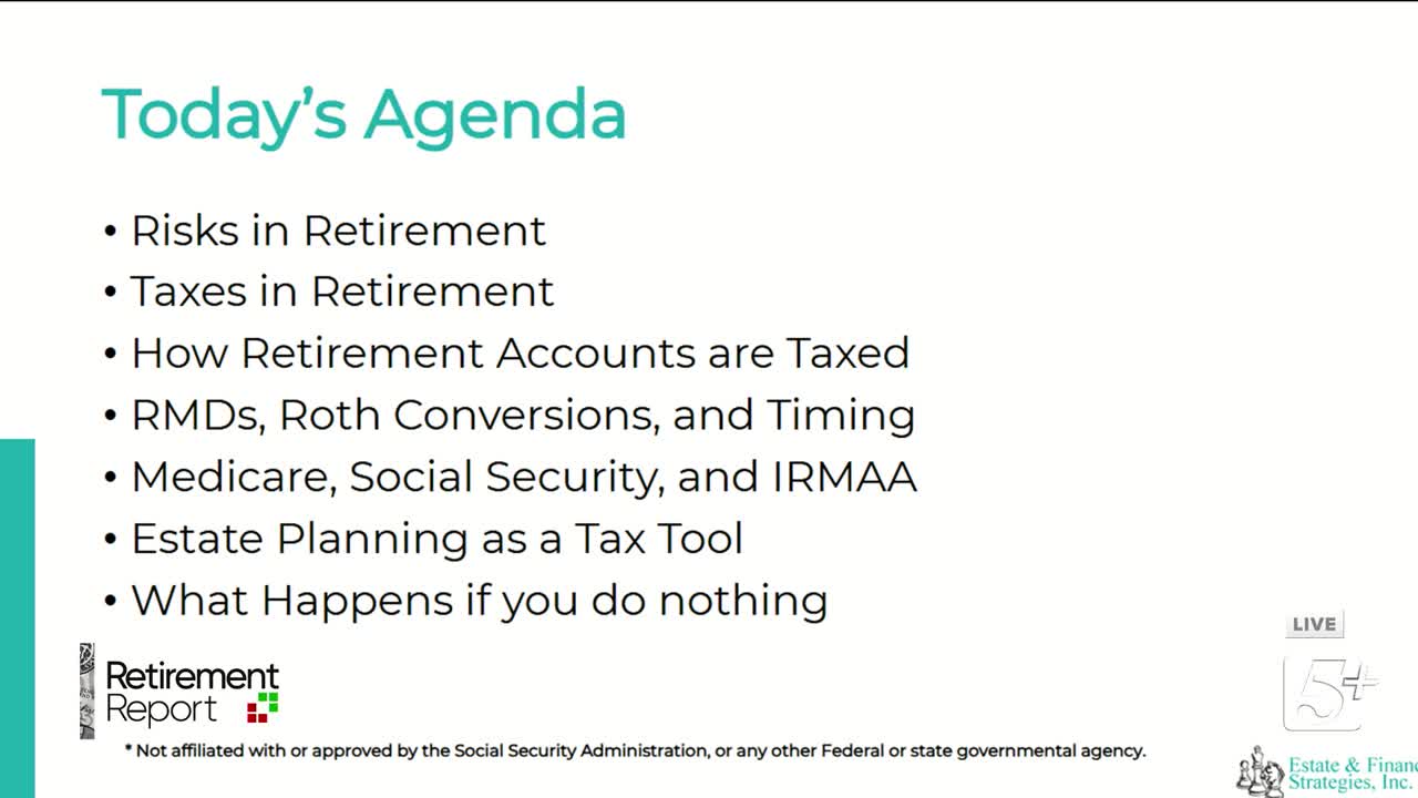 Retirement Report: Financial risks in retirement pt1