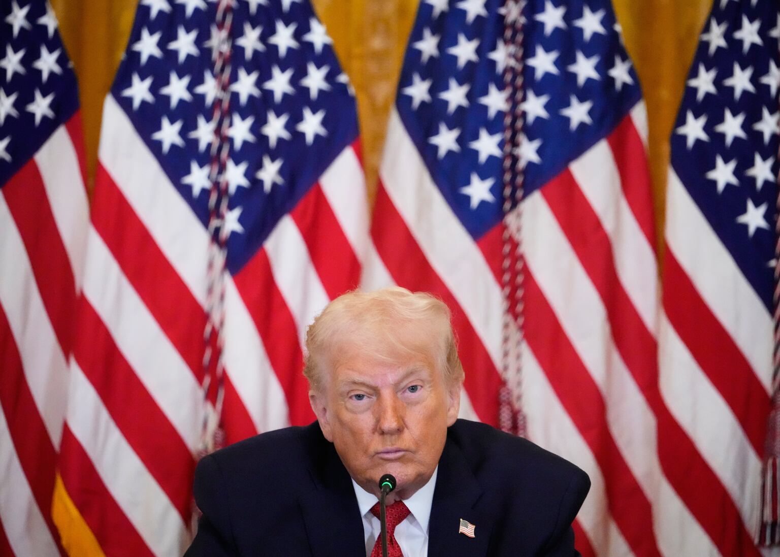 Trump says he may hit countries with tariffs if they do not back US on ...