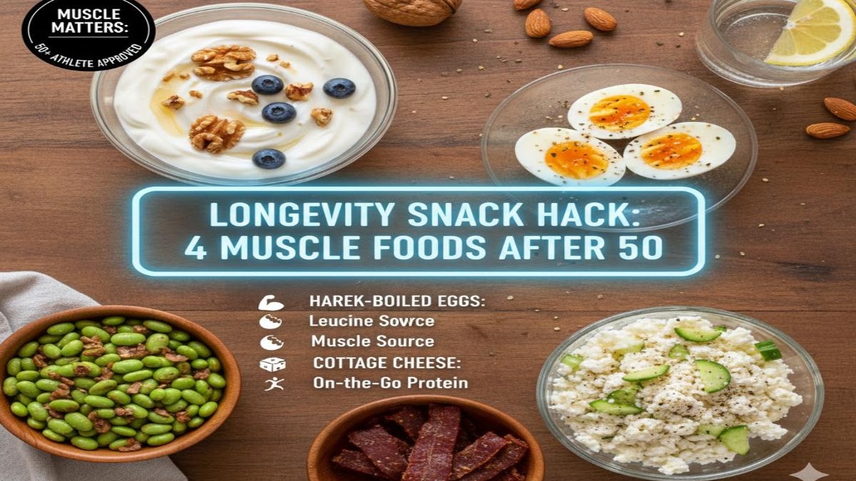 The longevity snack hack: 4 powerhouse foods to protect lean muscle ...