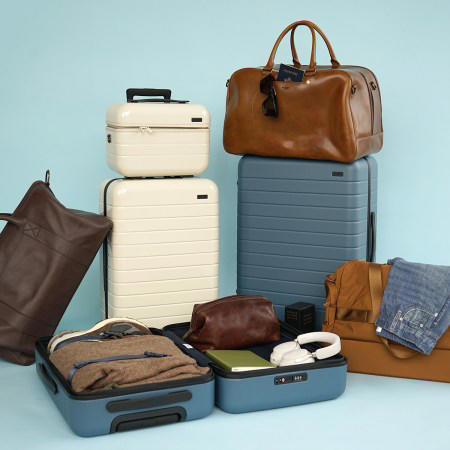 This $210 duffel makes Connor Storrie even hotter