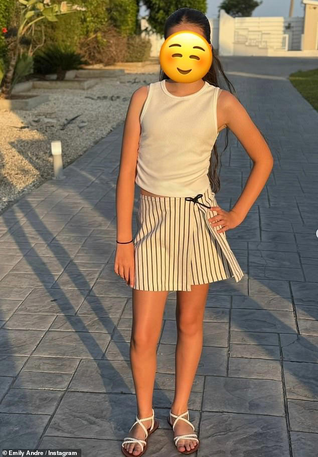 Emily Andre avoids complimenting daughter's looks to stop her becoming ...