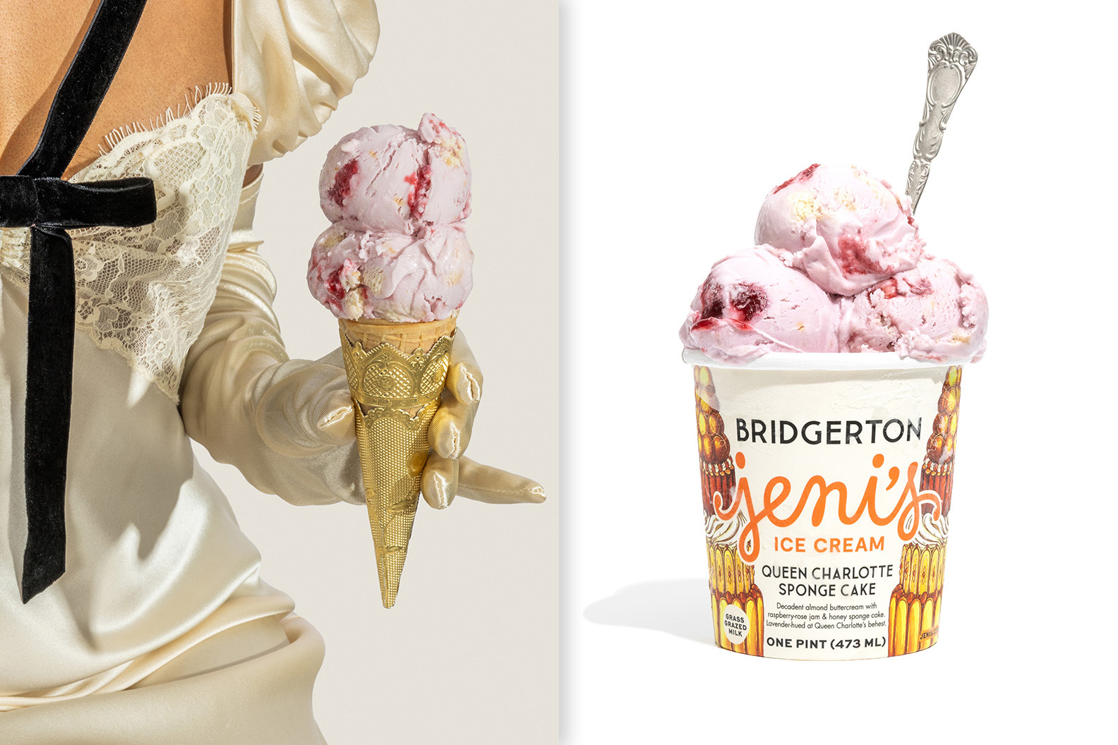 'Bridgerton' inspires 2 new Jeni's ice cream flavors. We tasted them ...