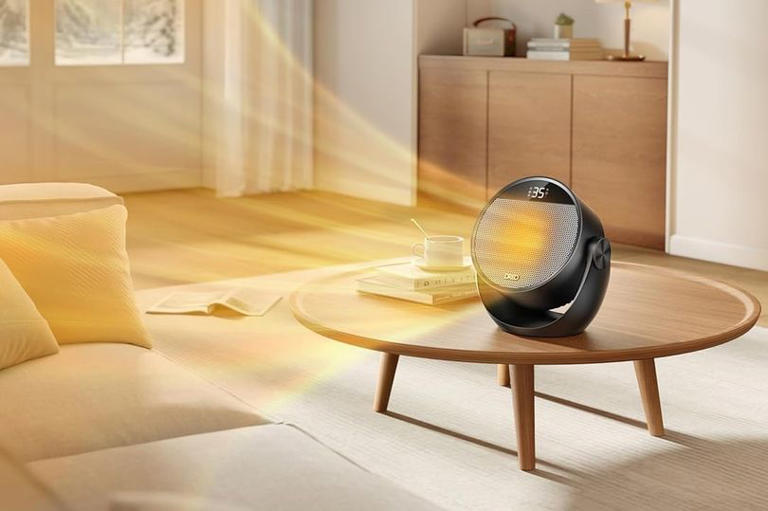 Get warm in 'two seconds' with Amazon portable heater that is 'way ...