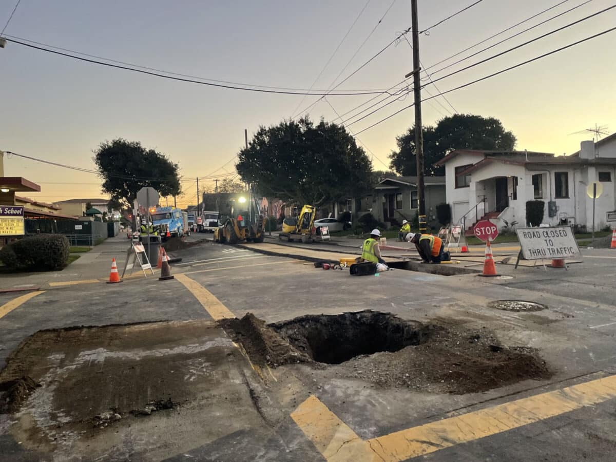 West End gas leak prompts evacuations