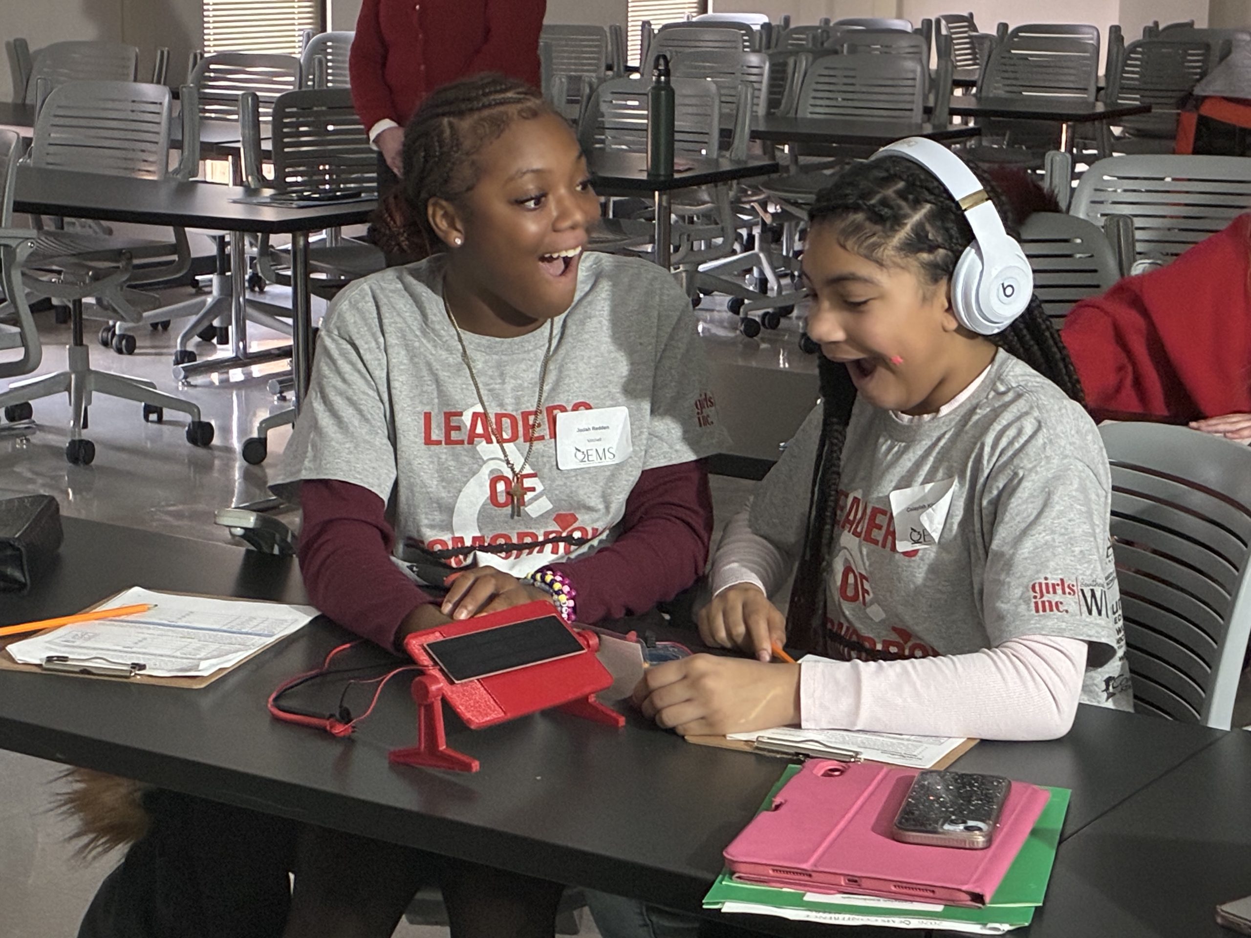Chicken and solar power: RUSD girls learn STEM at GEMS conference