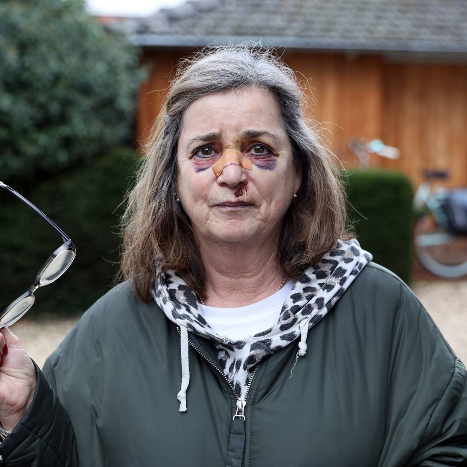 „Ich habe nur ein Taschentuch gesucht, schon lag ich da“