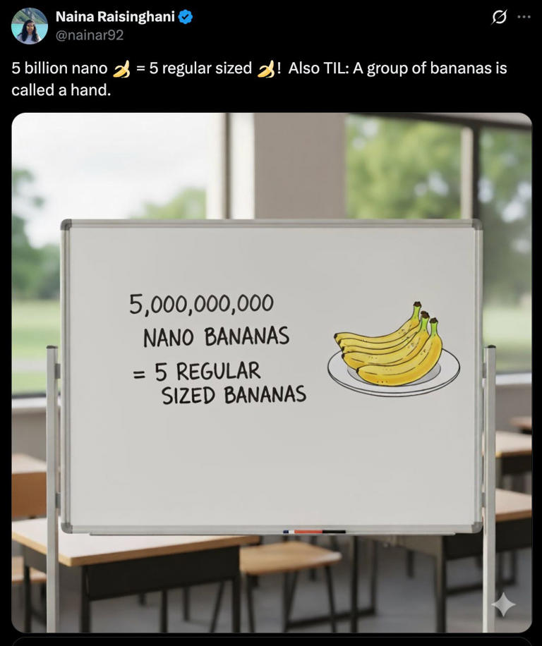 The person who named Google's Nano Banana has an idea why the world ...