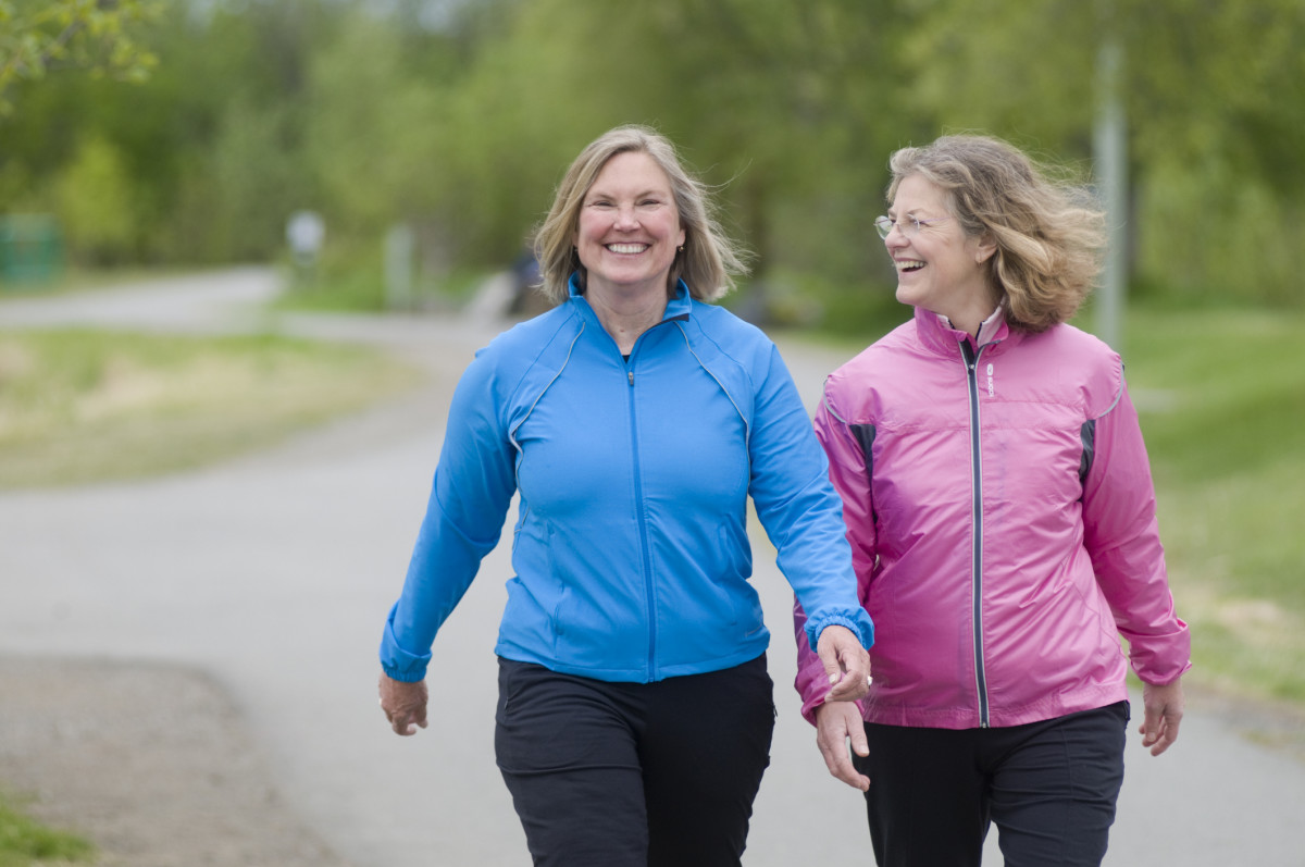 How long should your daily walks be to stay fit after 50?