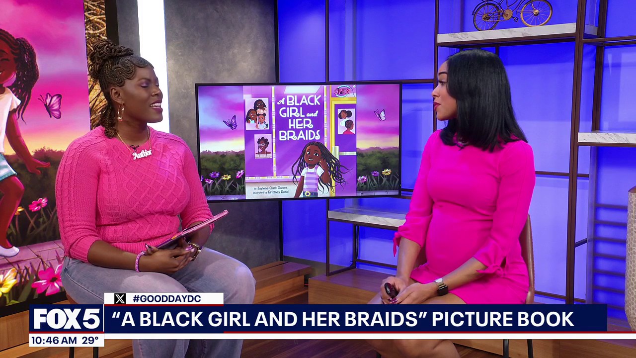 A Black girl and her braids picture book