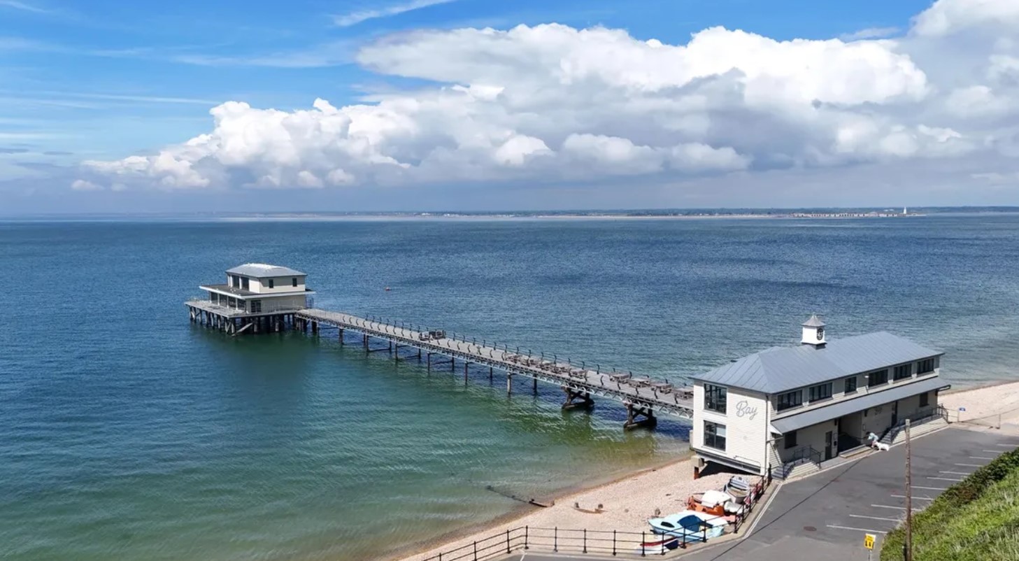 Reconstructed Victorian pier with stunning panoramic sea views in one ...