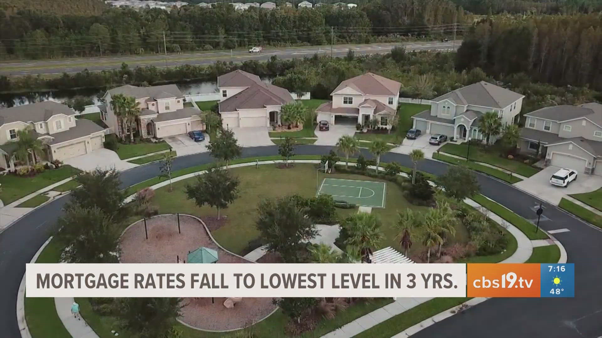 Mortgage rates fall to lowest level in 3 years