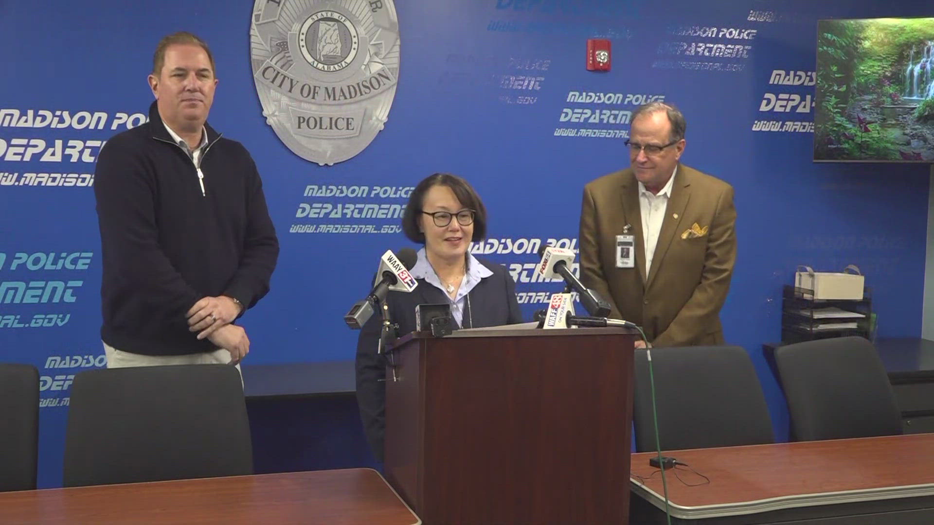 City of Madison news conference on Sutton Apartments