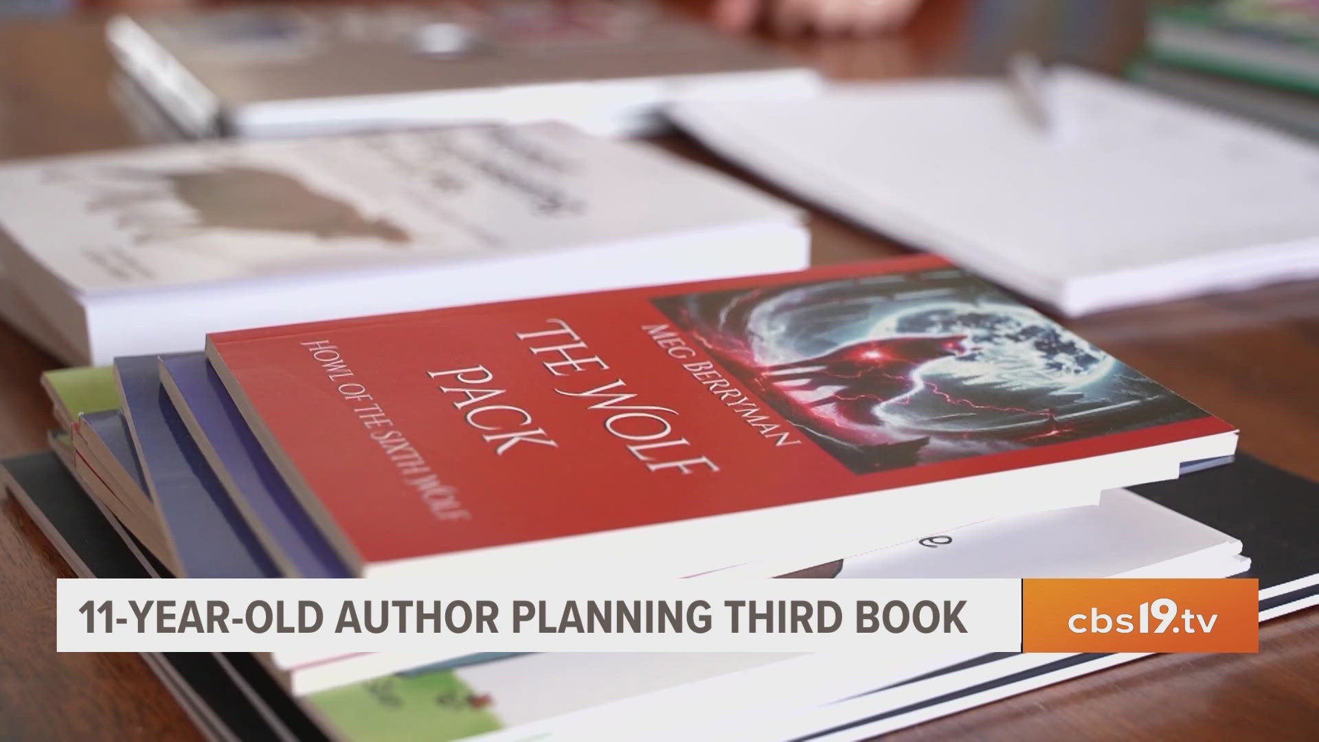 11-year-old author planning her third book