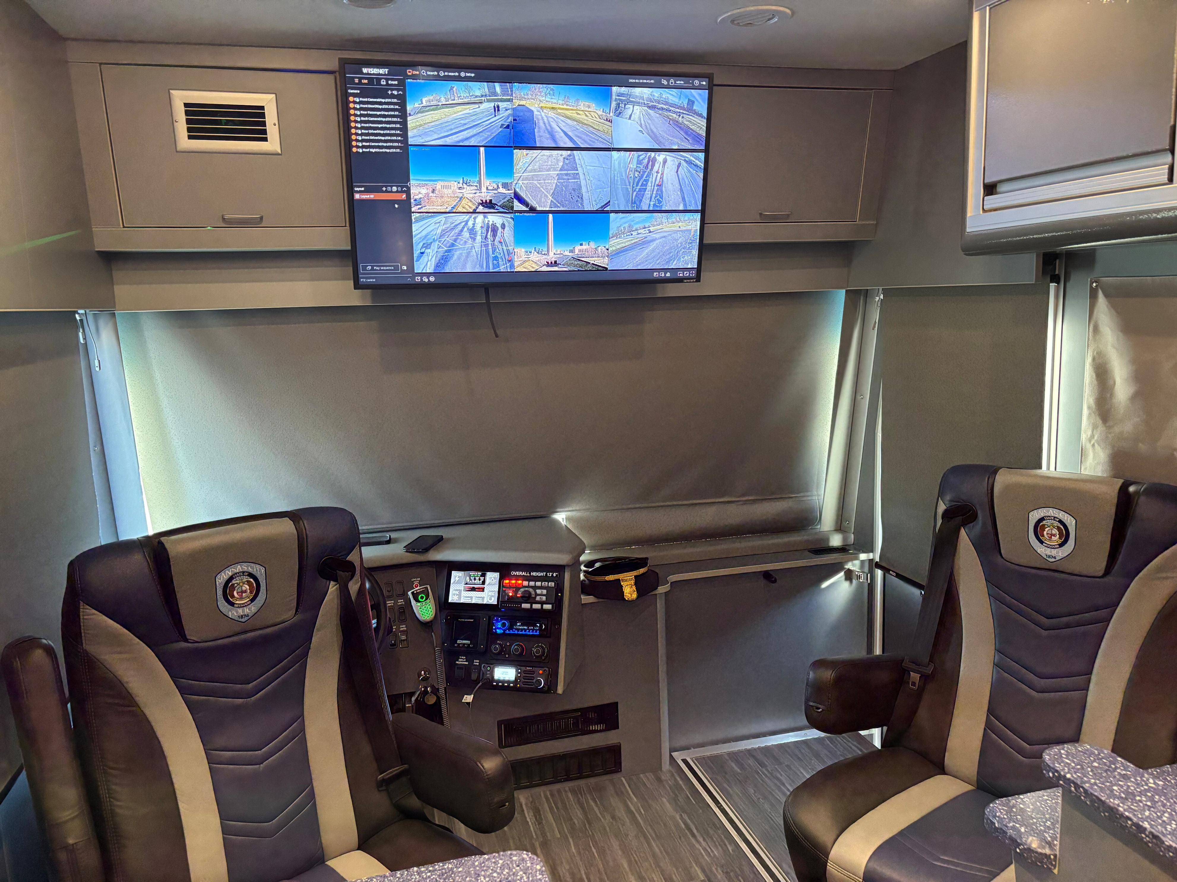 Kansas City police unveil new mobile command post for FIFA World Cup