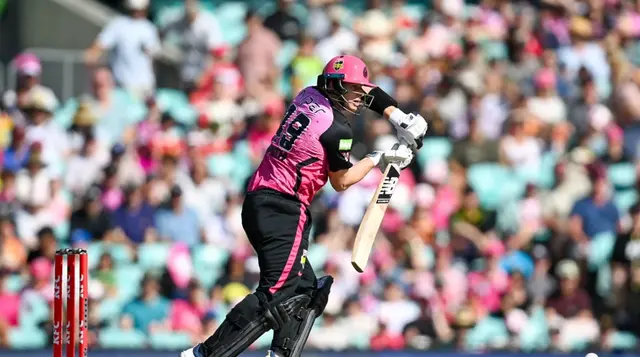 BBL: Steve Smith records joint second-fastest hundred in tournament history